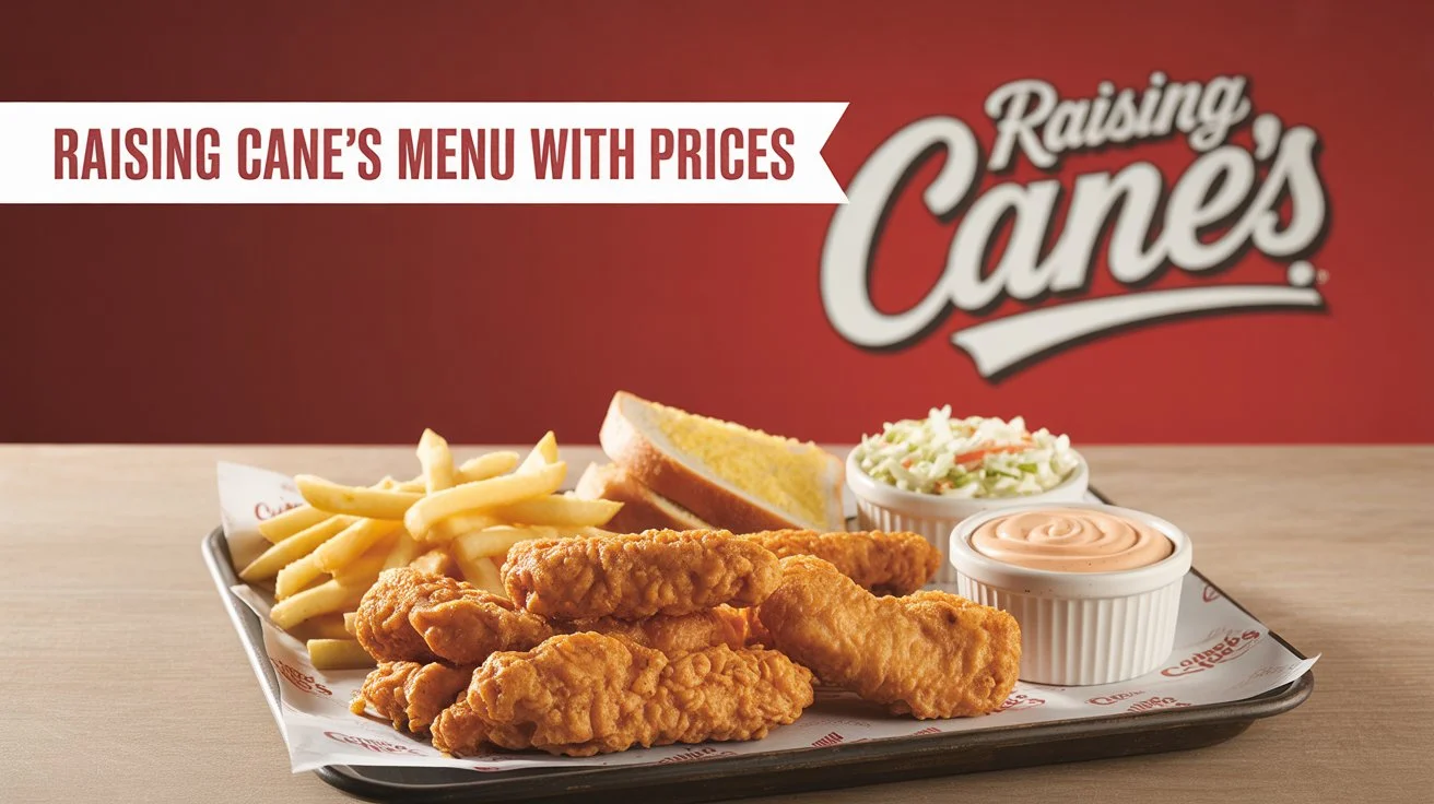 Raising Cane’s Menu With Prices (Updated 2026)