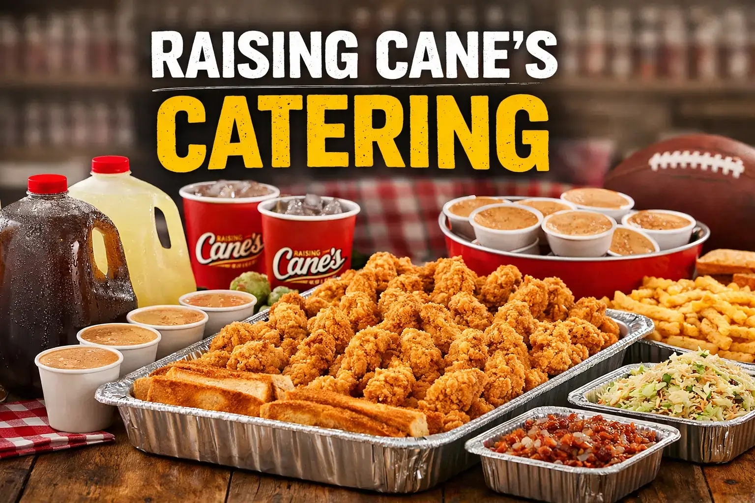 Raising Cane’s Catering Menu & Prices 2026